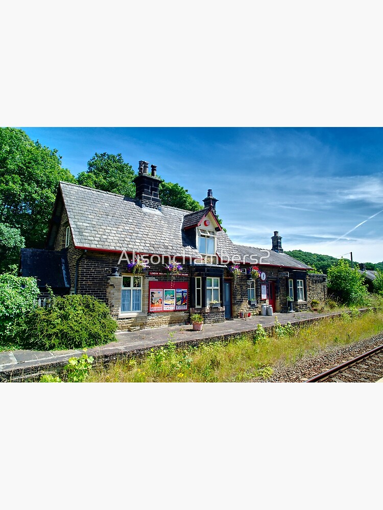 "Brockholes Train Station Huddersfield " Poster for Sale by ...
