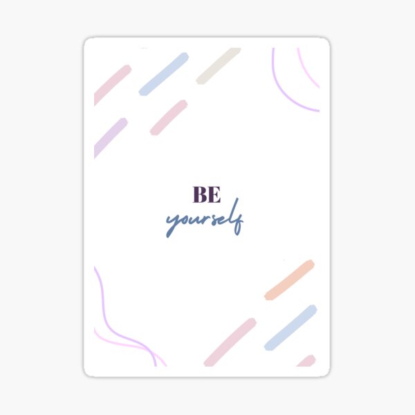 "Motivational quote wallpaper, note to self " Sticker for Sale by ...