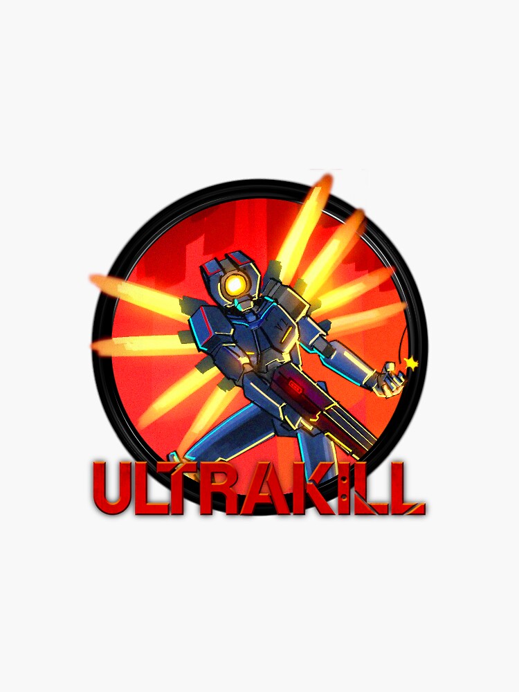 "Ultrakill V1" Sticker for Sale by Tachanko | Redbubble