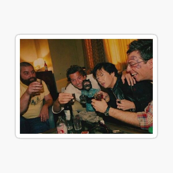 "hangover" Sticker for Sale by ruthandersa | Redbubble