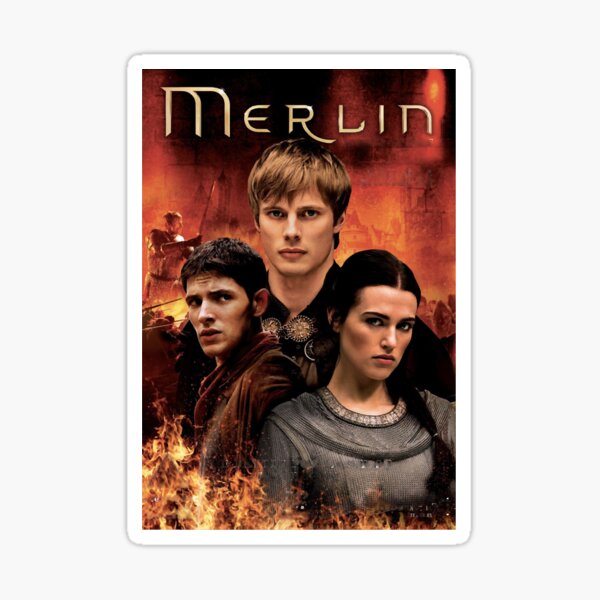 "These Simple Mistakes In Bbc Merlin Awesome For Movie Fan" Sticker for ...