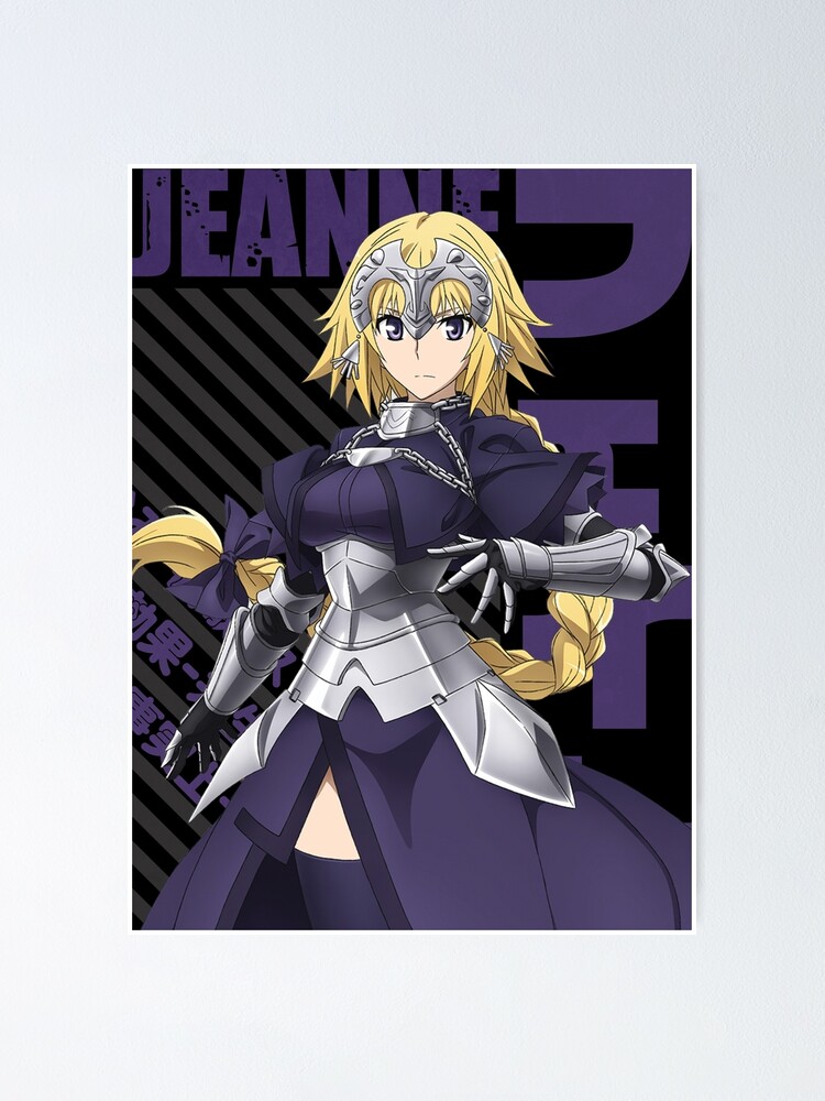 "Fate - Jeanne d'arc" Poster by Recup-Tout | Redbubble