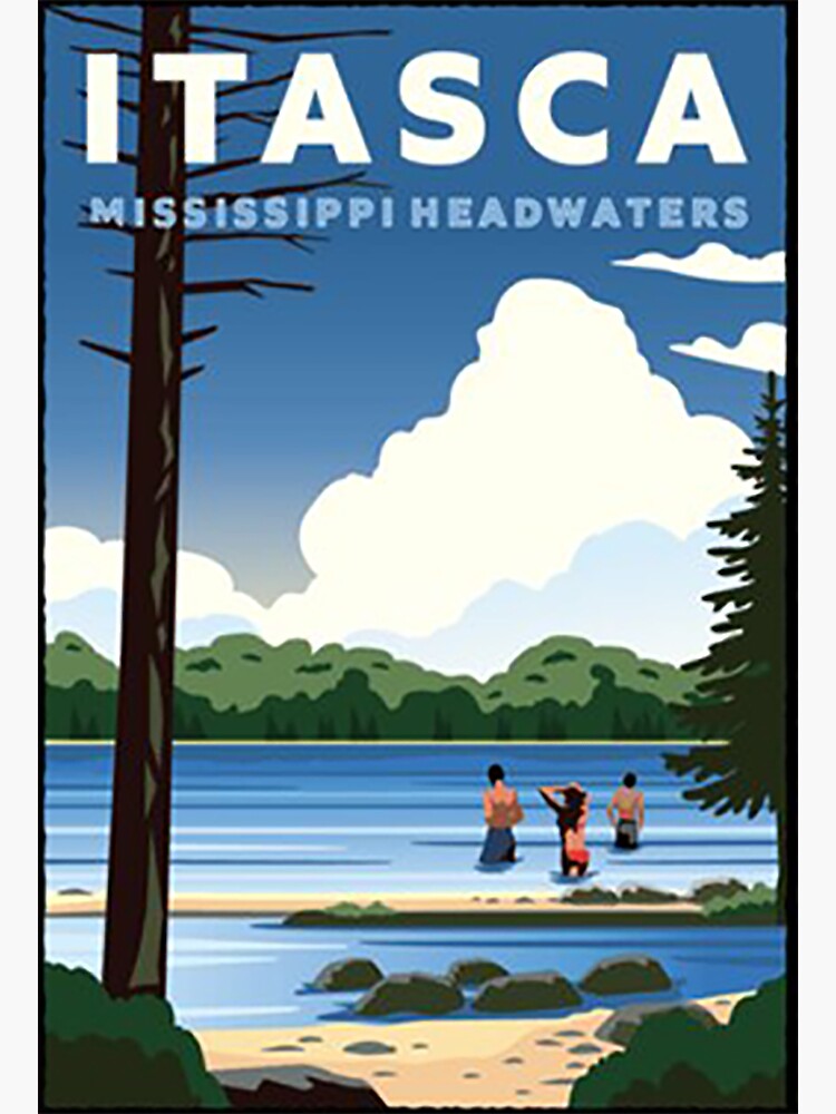 "itasca" Sticker for Sale by LukeNolan668 | Redbubble