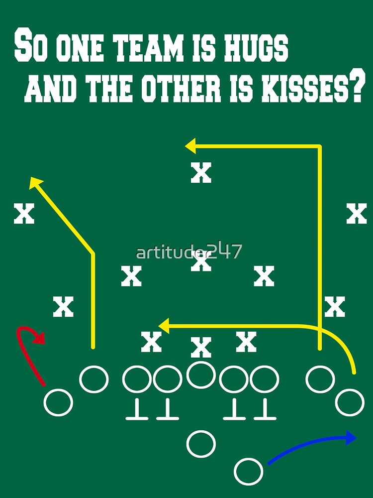 "Football - X's and O's" T-shirt for Sale by artitude247 | Redbubble ...