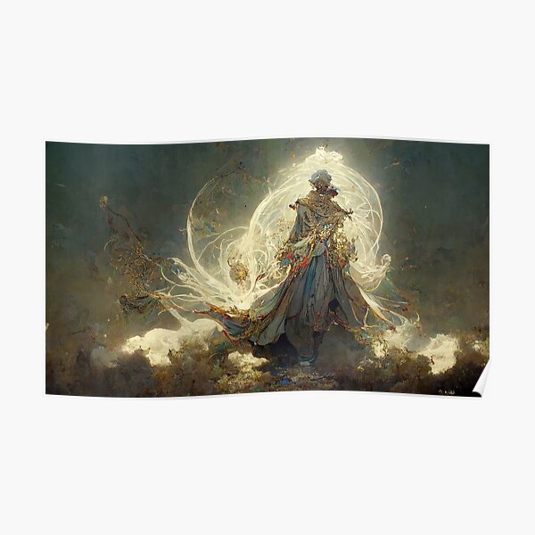 "Chaos Sorcerer Alternate Version One" Poster for Sale by Jacob ...