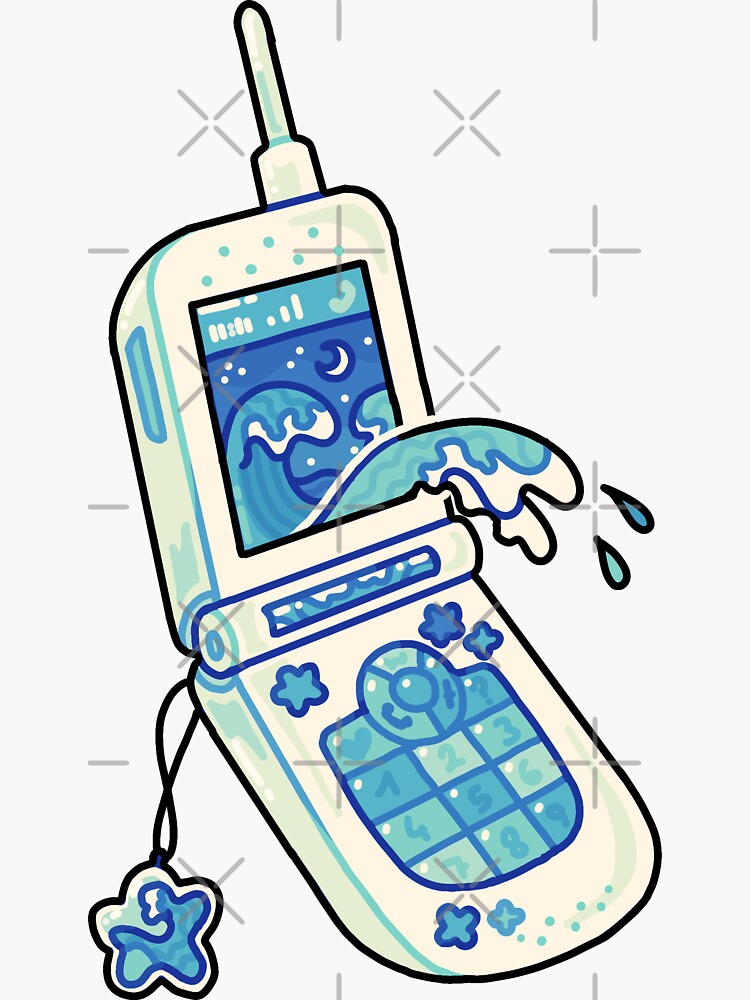 "call me" Sticker by SilAchan | Redbubble
