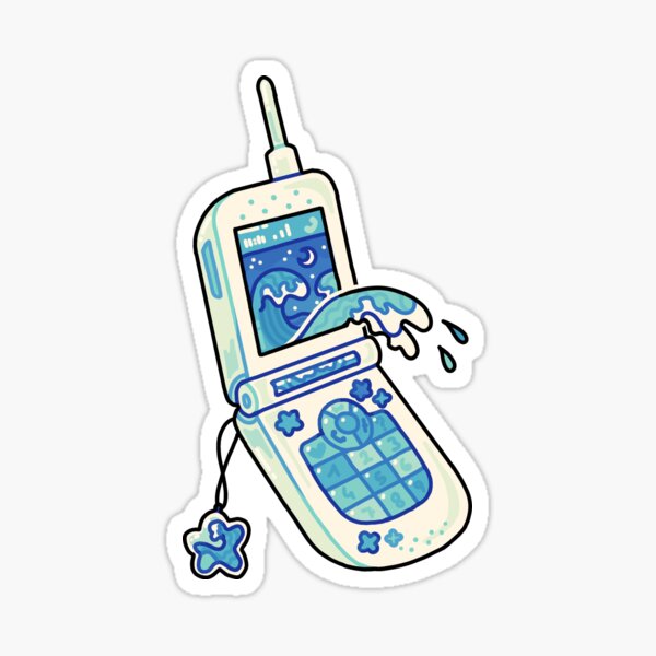 "call me" Sticker by SilAchan | Redbubble