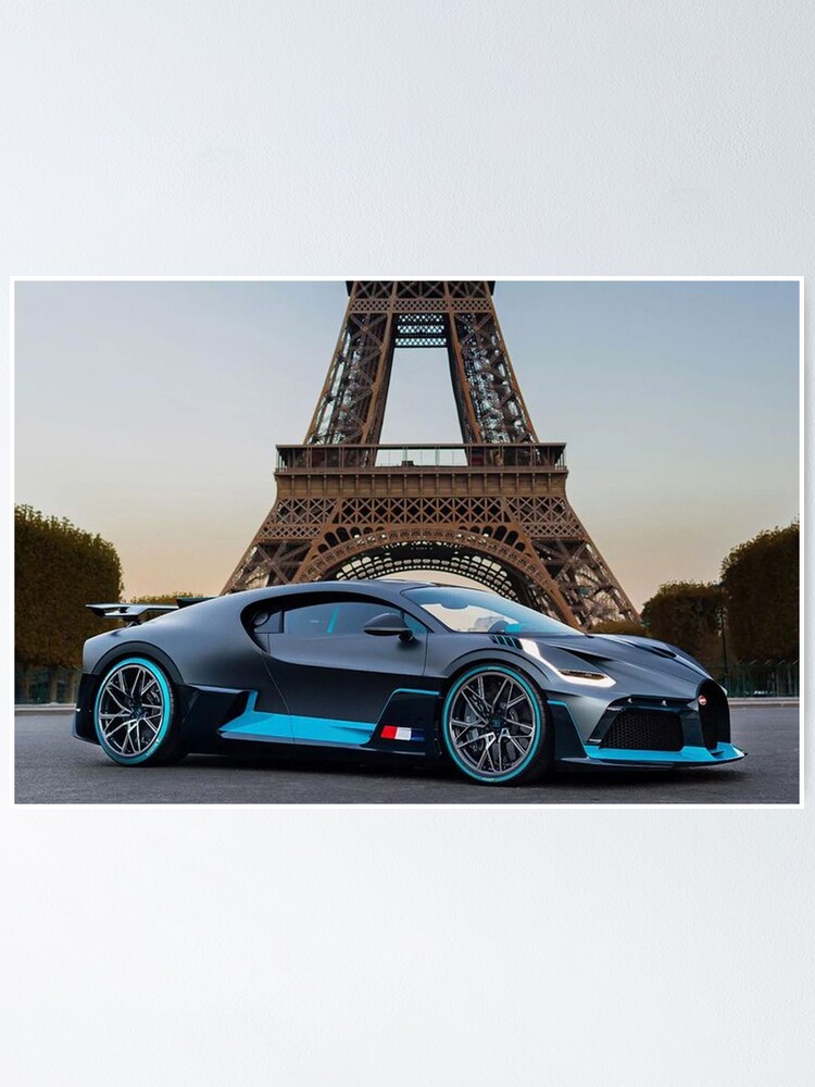"bugatti divo paris" Poster for Sale by johnbohann | Redbubble
