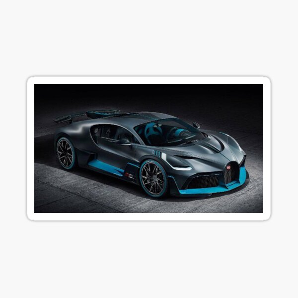 "handsome bugatti car" Sticker for Sale by johnbohann | Redbubble