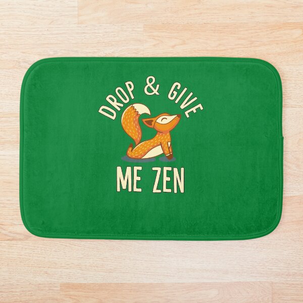 "Drop and Give Me Zen Becher Yoga ist super vorteilhaft, also Drop and ...