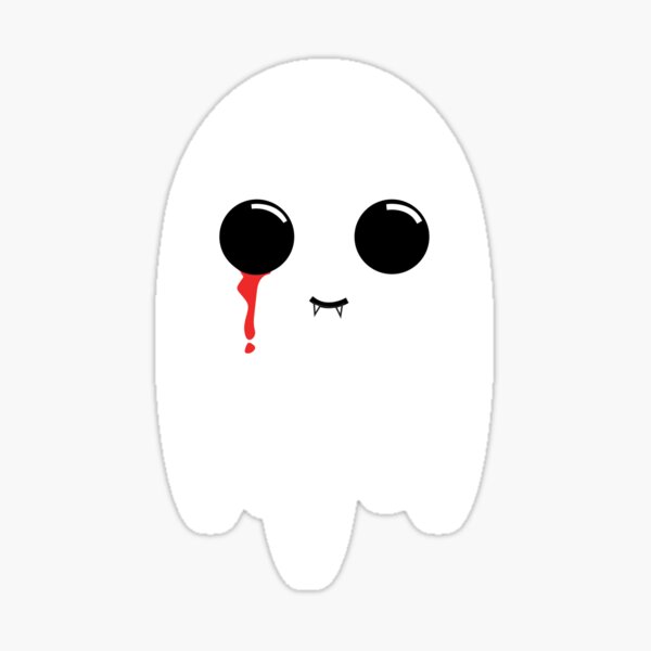 "Funny and cute Ghost cry and say: Without candy, I become scary ...