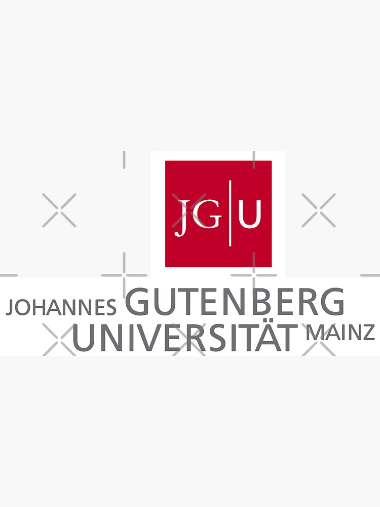 "Johannes Gutenberg University Mainz" Sticker for Sale by BlueGrove ...