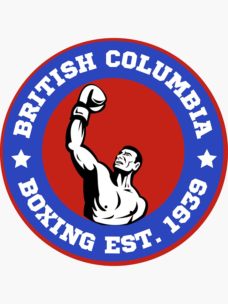 "British Columbia Boxing Logo" Sticker for Sale by dadinho89 | Redbubble