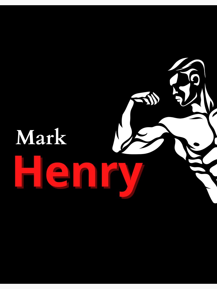 "Mark Henry" Sticker for Sale by chaitanyasawai | Redbubble