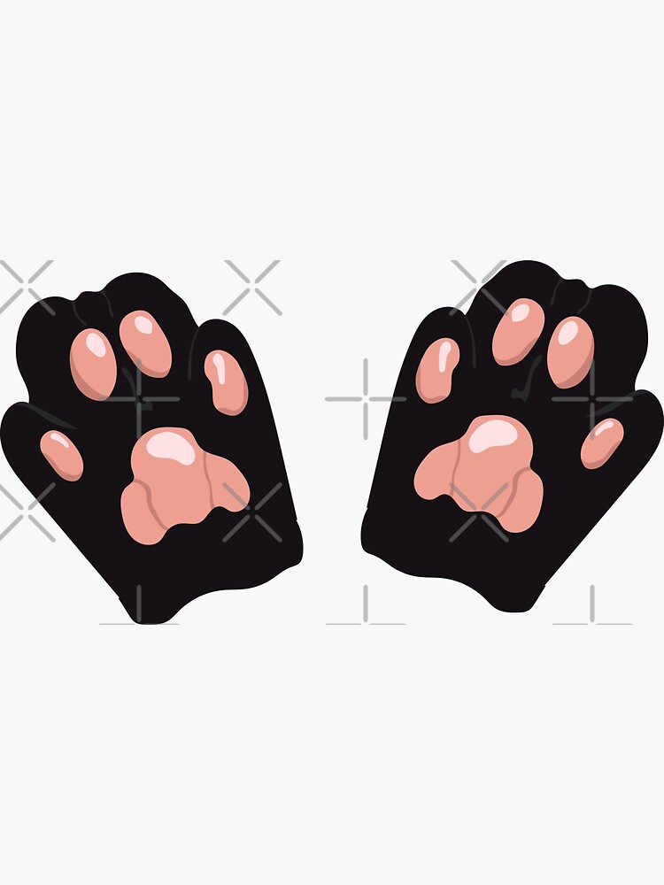 "Cat Toe Beans Appreciation Club" Sticker for Sale by printsuniverse ...