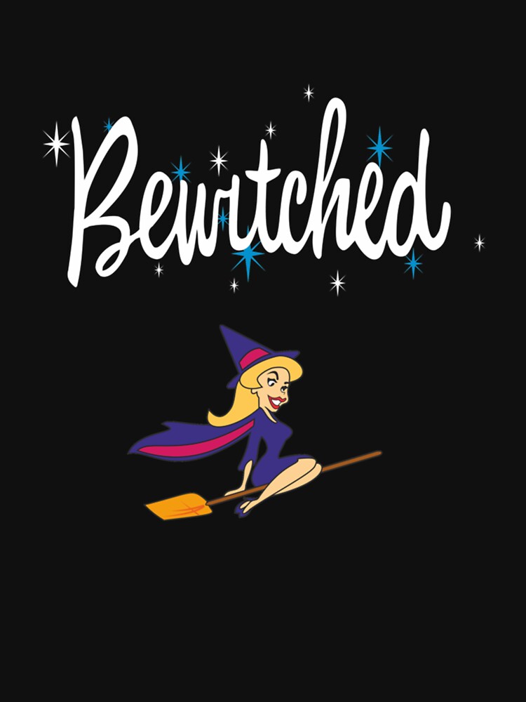 "Bewitched 60s Retro TV Logo" T-shirt for Sale by HALBREEDEN ...