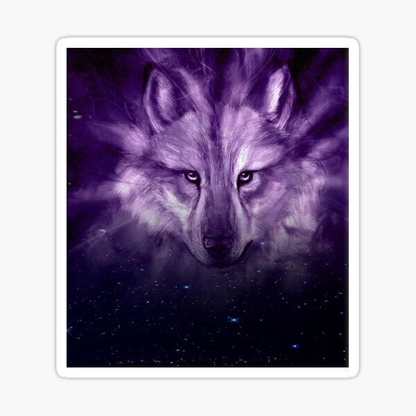 "Wolf Abstract Wolf Compass Camping Art Classic" Sticker for Sale by ...