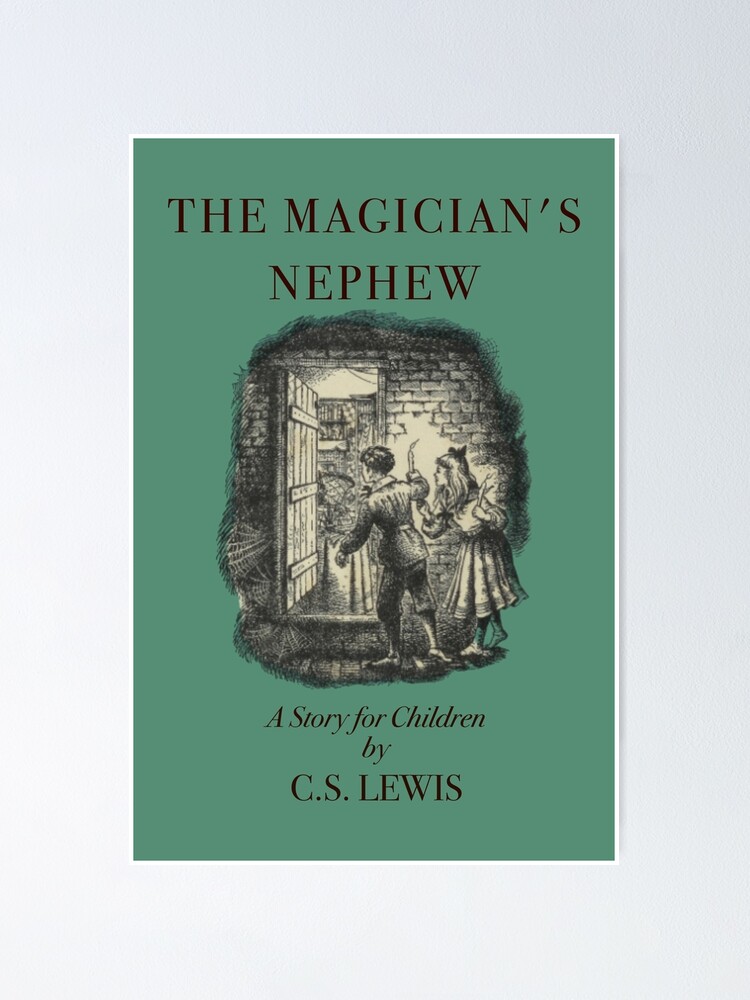 "The Magician's Nephew Narnia classic vintage cover illustration ...