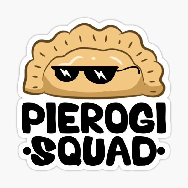 "Cute Pierogi Squad Polish Pride Perogi Pierogies" Sticker for Sale by ...