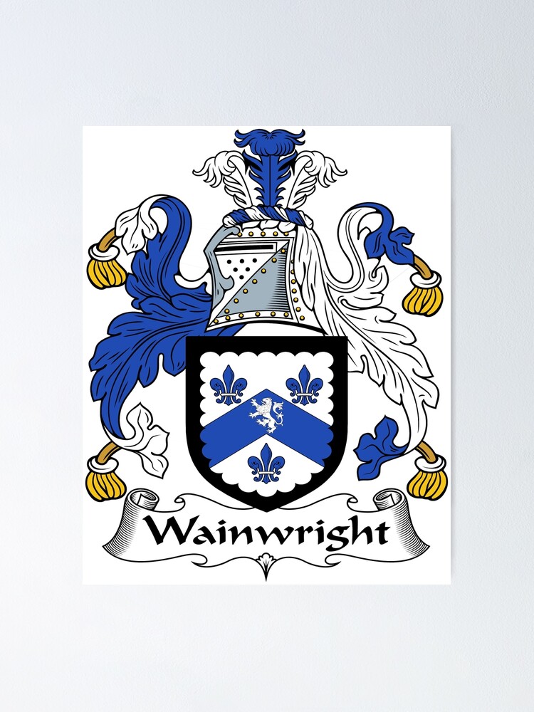 "Wainwright" Poster for Sale by HaroldHeraldry | Redbubble