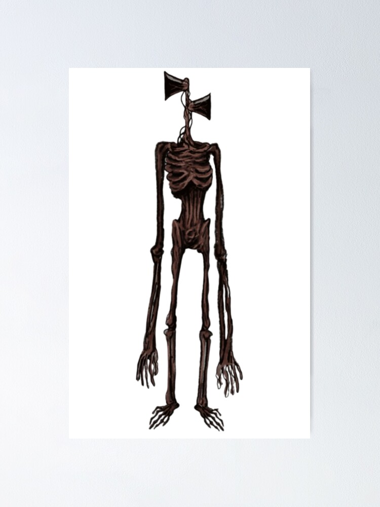 "Siren Head" Poster for Sale by DeusExMachina1 | Redbubble