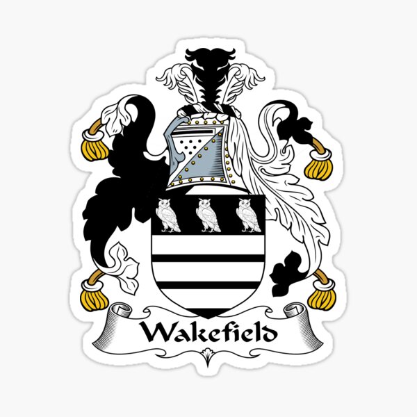 "Wakefield" Sticker for Sale by HaroldHeraldry | Redbubble