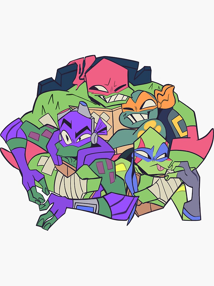 "ROTTMNT" Sticker for Sale by FrancoisAntoin | Redbubble