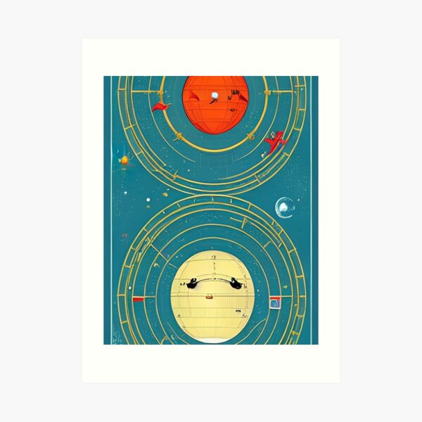 "Alien Map Of The Solar System." Art Print for Sale by SeaittleArt ...