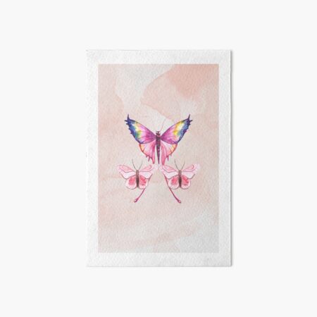 "Preppy Butterfly - monarch butterfly" Art Board Print for Sale by ...