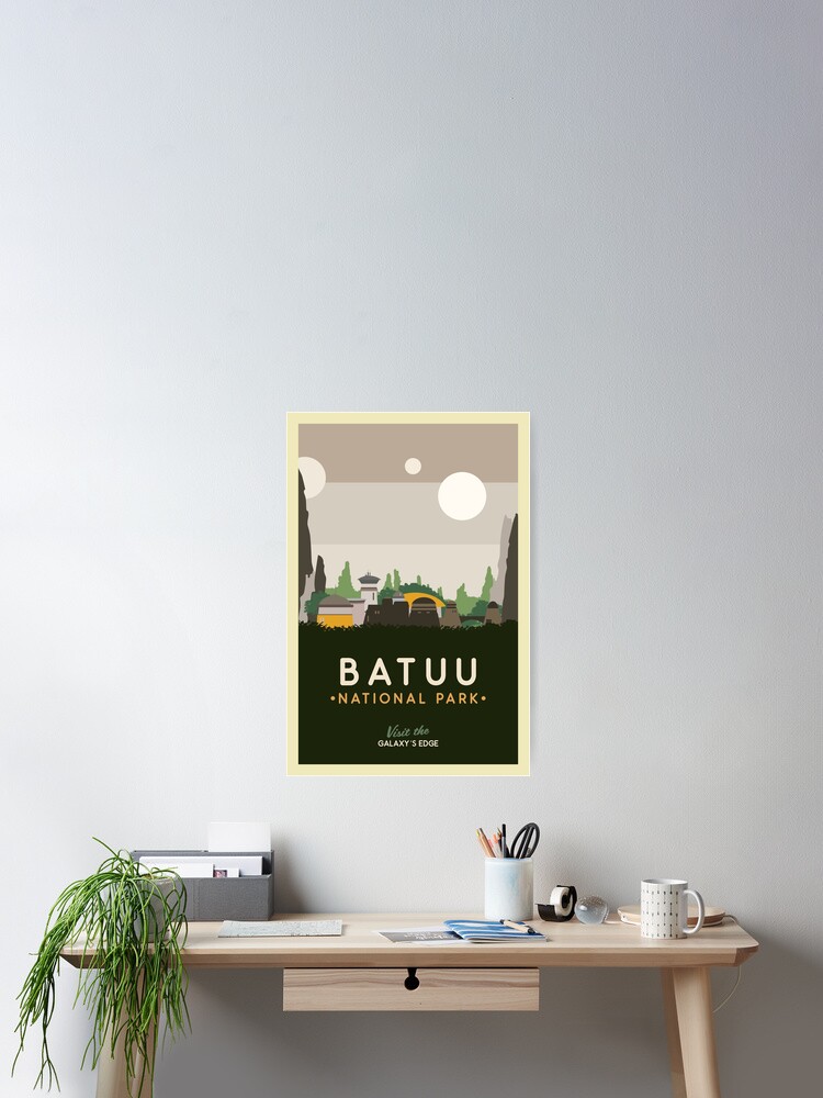"Batuu: National Park Poster" Poster for Sale by magrodanny | Redbubble