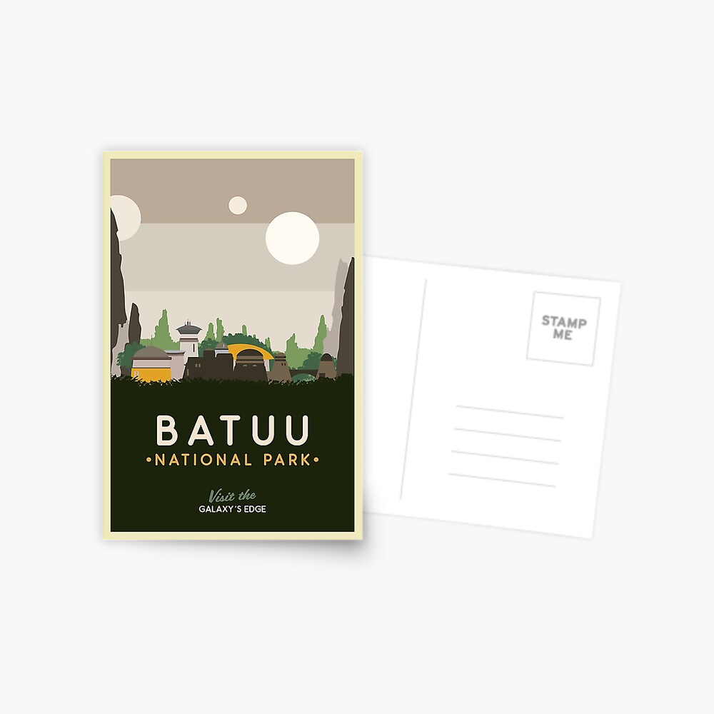 "Batuu: National Park Poster" Poster for Sale by magrodanny | Redbubble