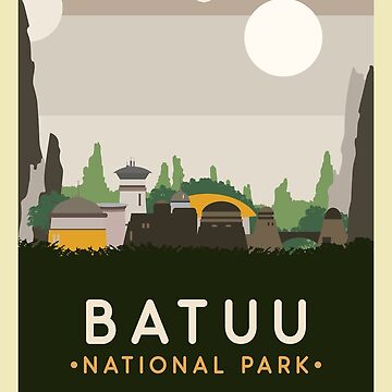 "Batuu: National Park Poster" Poster for Sale by magrodanny | Redbubble