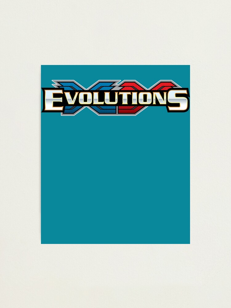 "Evolutions Logo " Photographic Print for Sale by RiemannKa | Redbubble