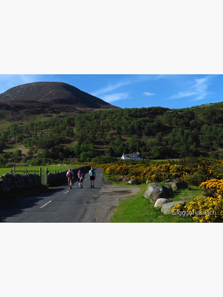 "The M25, Isle of Arran Style" Sticker for Sale by wiggyofipswich ...