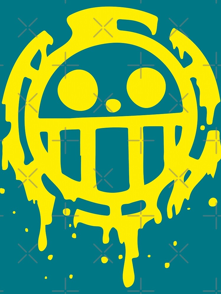 "Trafalgar Law Heart Pirates Logo" Poster for Sale by Onepiecetattoos ...