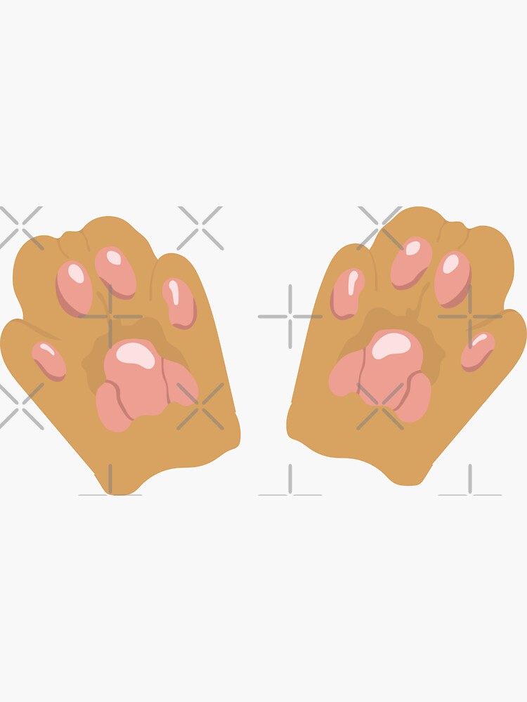 "Cat Toe Beans Appreciation Club" Sticker for Sale by printsuniverse ...