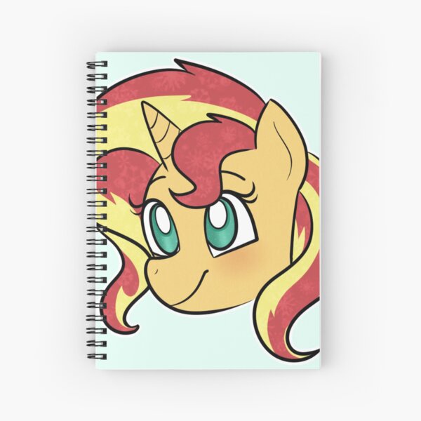 "Sunset Shimmer" Spiral Notebook for Sale by sunsetslight | Redbubble