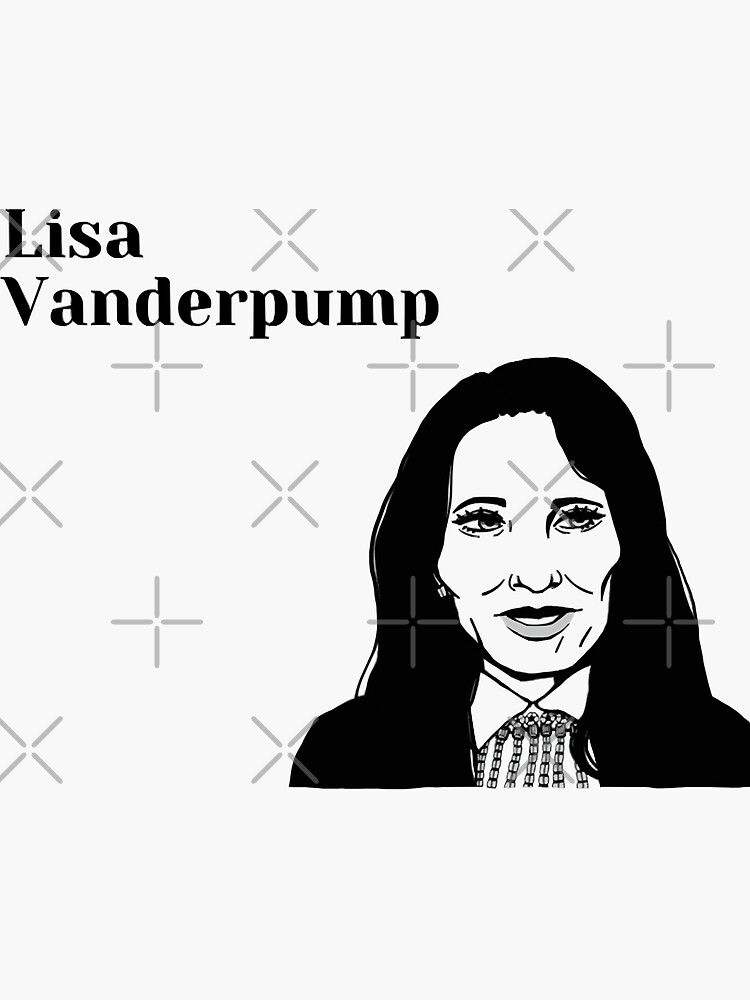"Day Gift Lisa Vanderpump Graphic For Fan" Sticker for Sale by ...
