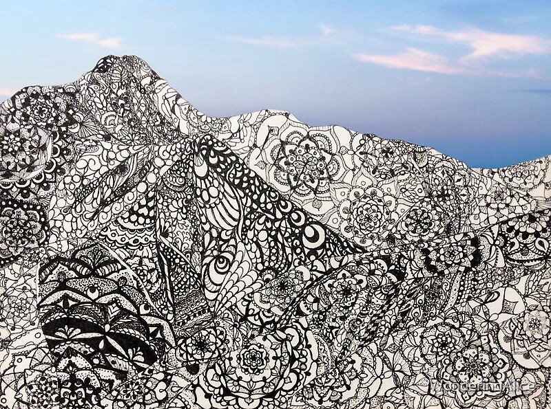 "Mount Mandala" by WonderingAlice | Redbubble