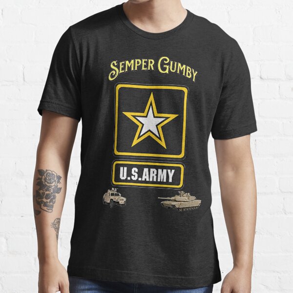 "Semper Gumby Always Flexable" T-shirt for Sale by Traveltejas ...