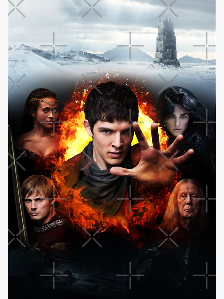 "Gifts For Women Camelot Bbc Merlin A Tight Budget" Sticker for Sale by ...