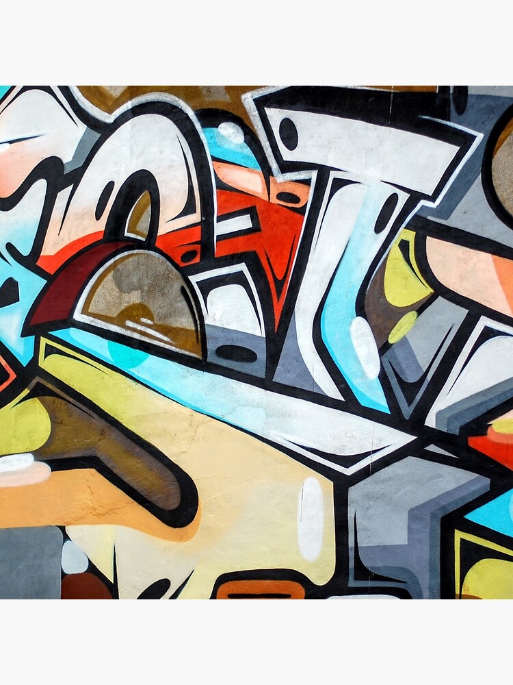 "Colorful, wacky, trippy street art graffiti" Poster for Sale by ...