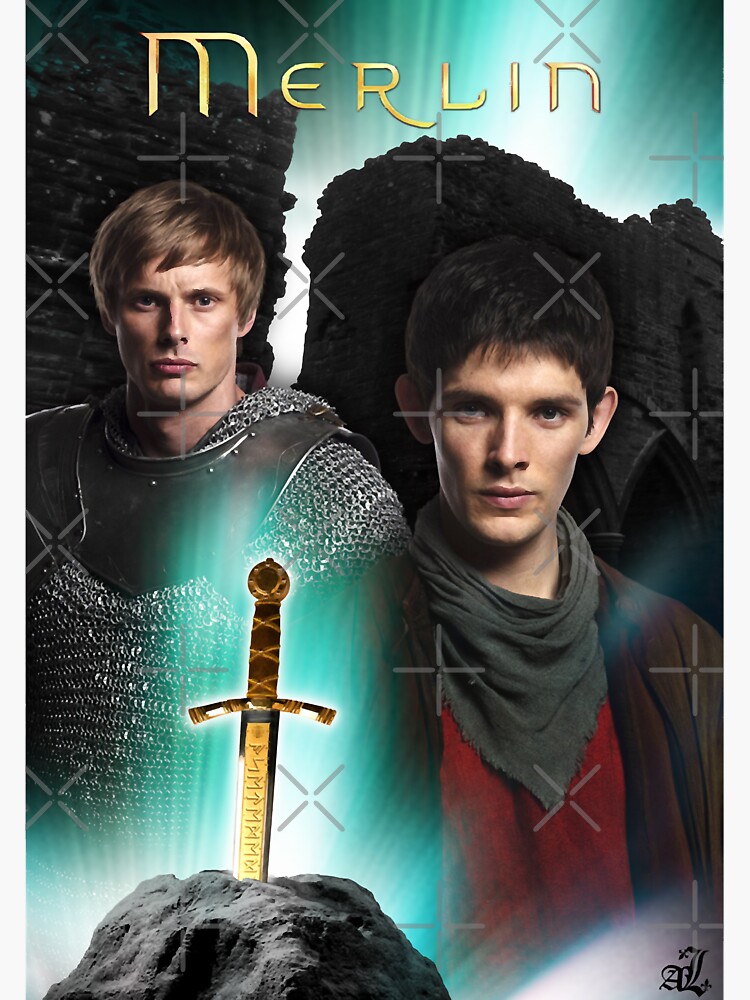 "Lover Gift Bbc Merlin Colin Morgan Retro Wave" Sticker for Sale by ...