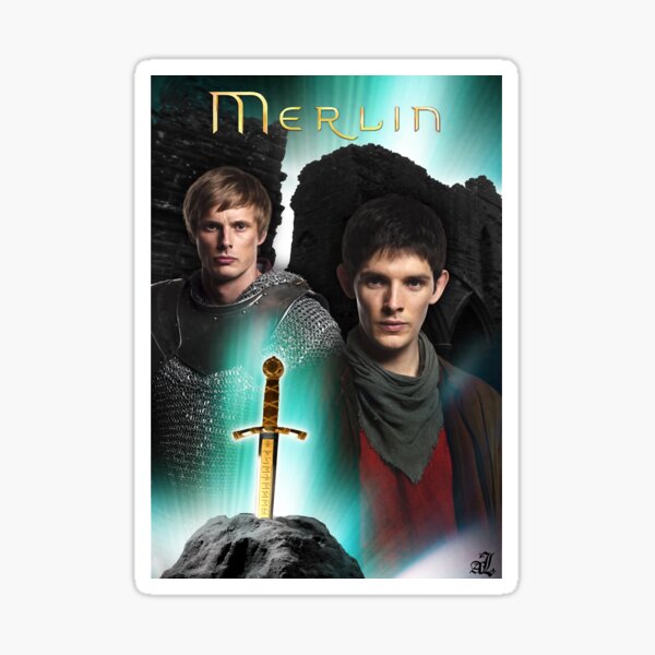 "Lover Gift Bbc Merlin Colin Morgan Retro Wave" Sticker for Sale by ...