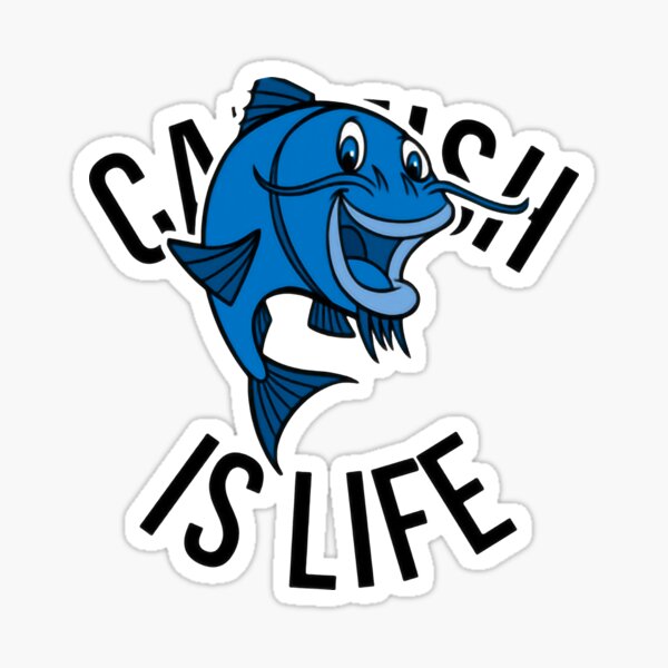 "Cat fish is life | reservation dogs " Sticker for Sale by MistKinght1 ...