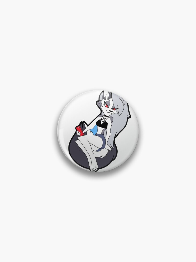 "Loona by the Pool - Helluva Boss" Pin for Sale by Anime-Express ...