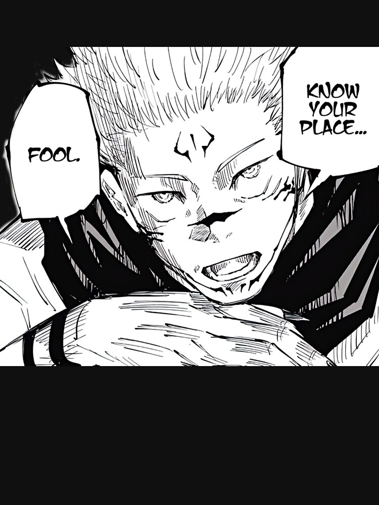 "know your place fool jujutsu kaisen funny shirt itadori megumi nanami ...