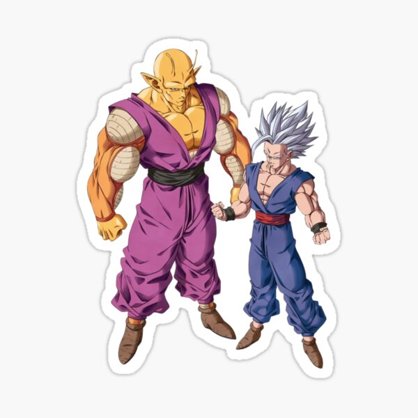 "Gohan beast and orange piccolo " Sticker for Sale by ZORO-DESIGN ...