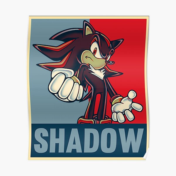 "Red Shadow The Hedgehog Gift Idea" Poster for Sale by Clifford2011 ...