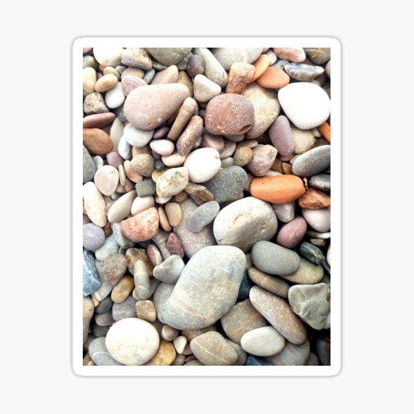 "Colorful Rocks" Sticker for Sale by wiwiart | Redbubble